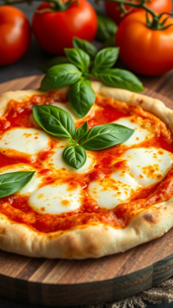 Homemade Margherita Pizza Recipe